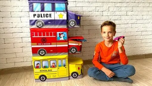 Mark open 3 box with various cars Inside | Mark Production | Дзен ...