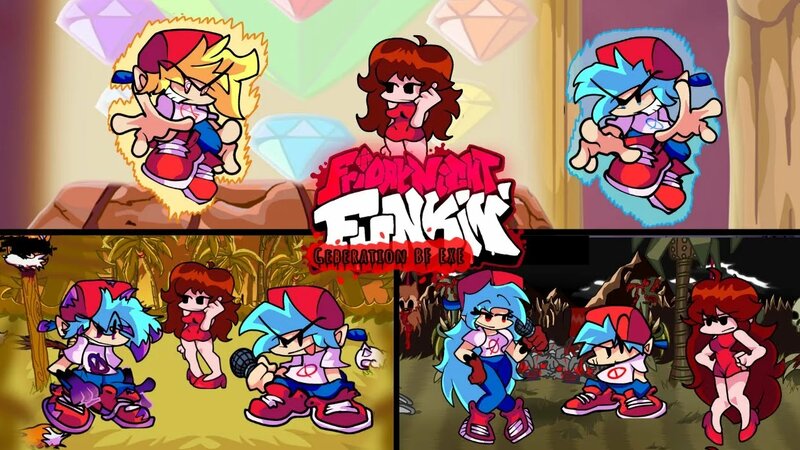 Friday Night Funkin' - BF vs BF.EXE + Gender Swapping (Generation BF ...