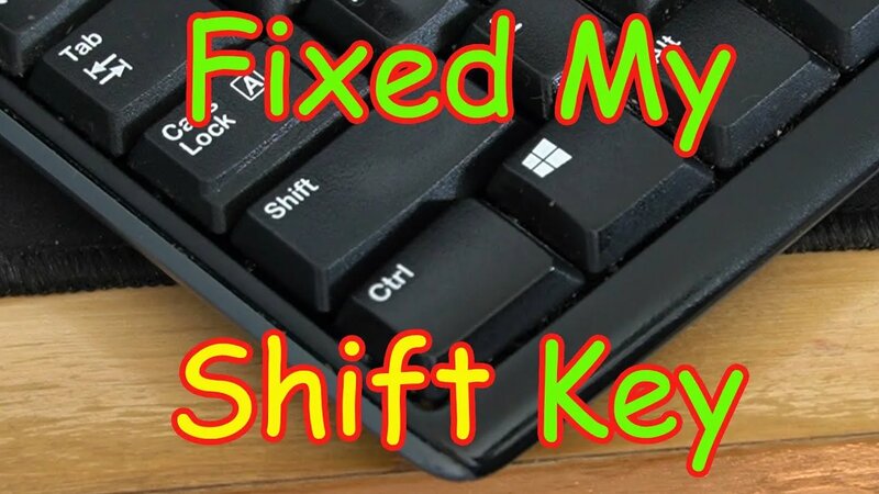 How To Fix Shift Key on Keyboard - Yandex Video aramada çevrimiçi izle
