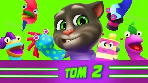 Мой Говорящий Том 2 #39 друзья Анджела Ухаживаем за питомцем #Том_2 # ...