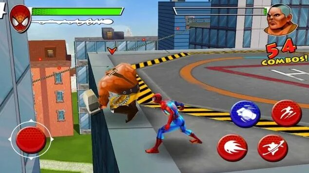 Прохождение игры «Ultimate Spider-man: Total Mayhem» №1: Песок в лицо ...