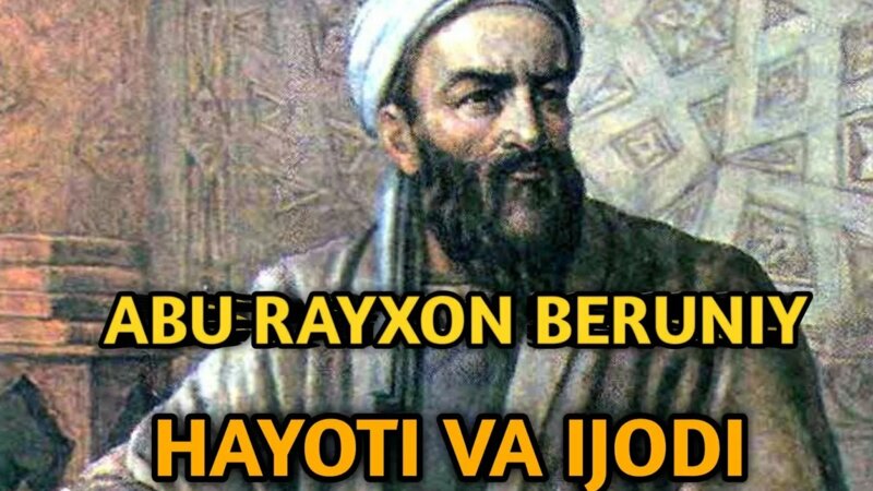 Abu Rayhon Beruniy hayoti va ijodi haqida ma'lumot #Beruniy # ...