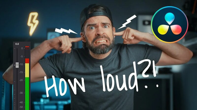 HOW LOUD Should Your Videos Be? DaVinci Resolve 19 Tutorial [audio ...