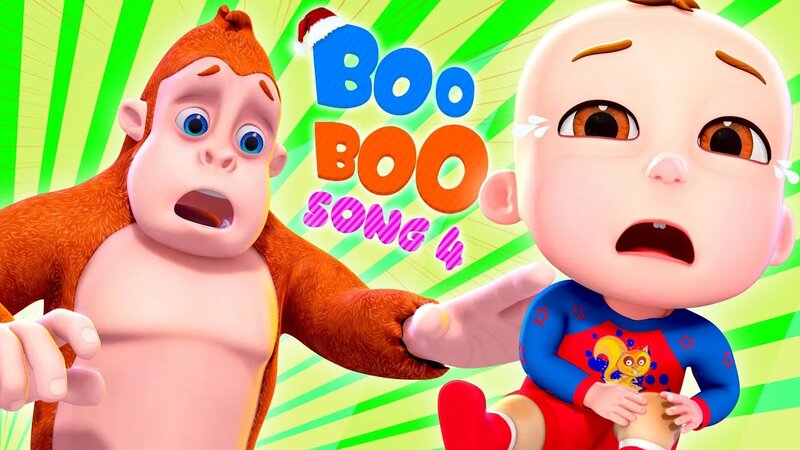 Boo Boo Song 4 | And More Nursery Rhymes & Kids Songs | Cartoon ...