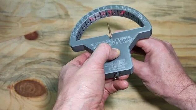 Leading Edge & Gritomatic Laser Edge Goniometer - Knife angle ...