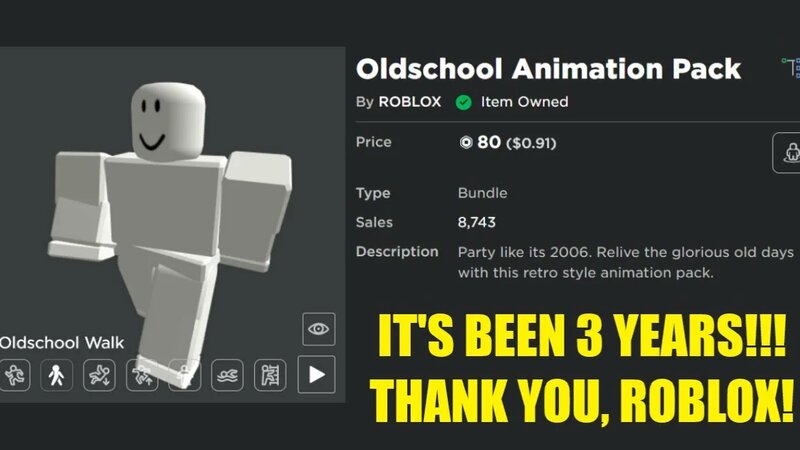 NEW Oldschool Animation Package!!! (Roblox) - Yandex Video aramada ...