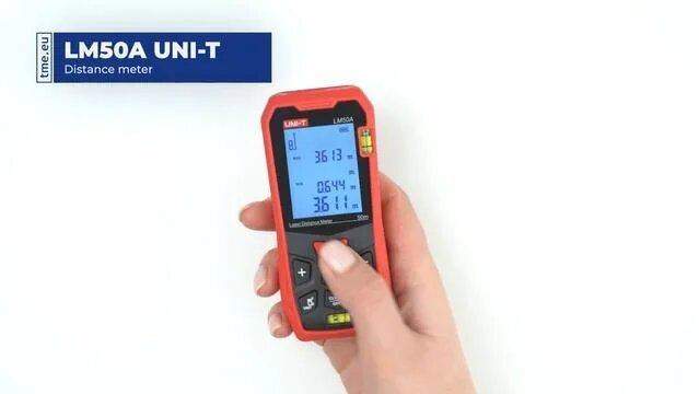 Laser Distance meter - UNI-T Lm50a [Unboxing] - Смотреть онлайн в ...