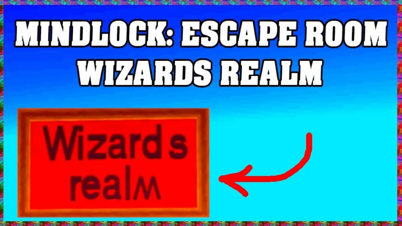 Roblox Mindlock: Escape Room Wizards realm Walkthrough [English ...