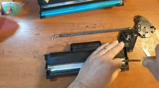 How to refilling cartridge HP 106A of the printer HP Laser MFP 135W ...