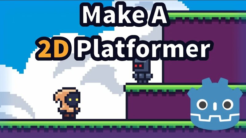 2D Platformer Tutorial In Godot - Part 1 - Смотреть онлайн в поиске Яндекса по Видео