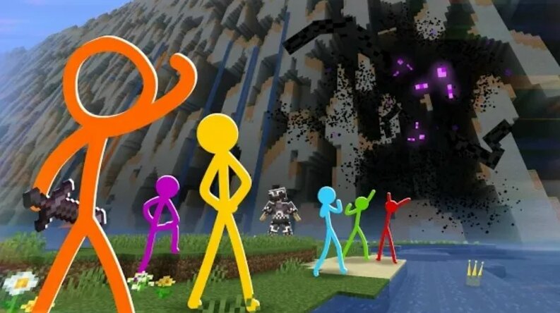 Alan Becker | Дальние земли — анимация против Minecraft Shorts, эпизод ...