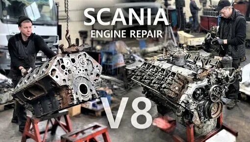 Сборка ДВС DC16 04 Scania R 500 часть1 - Смотреть онлайн в поиске ...