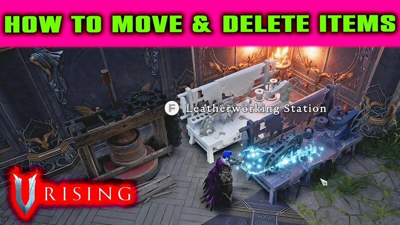 How to Move & Delete Items in V Rising | Tutorial - Yandex Video ...