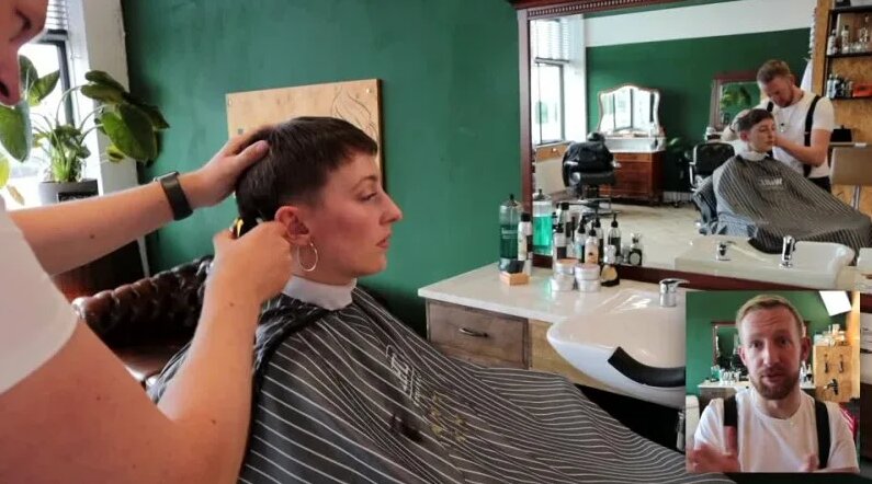 Womens barbershop Hfdzk - Step-by-Step Haircut Tutorial： Mastering the ...