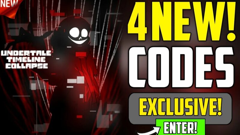New codes update for undertale timeline collapse codes 2024 - utc code ...