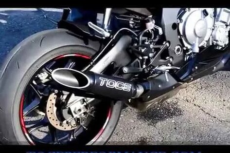 Toce Performance Yamaha R1 Moto GP Styled Single Tip Exhaust System ...