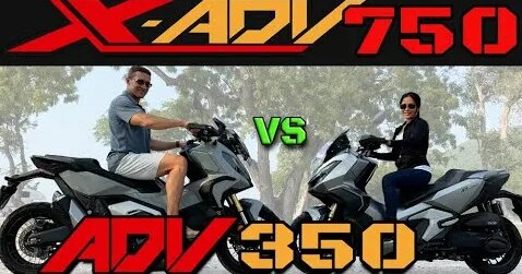 Honda ADV 350 versus X-ADV 750 Pros & Cons - English - Смотреть онлайн ...