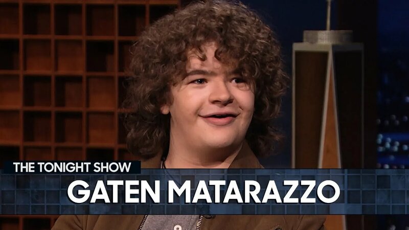 Gaten Matarazzo Spills on Season 4 of Stranger Things | The Tonight ...