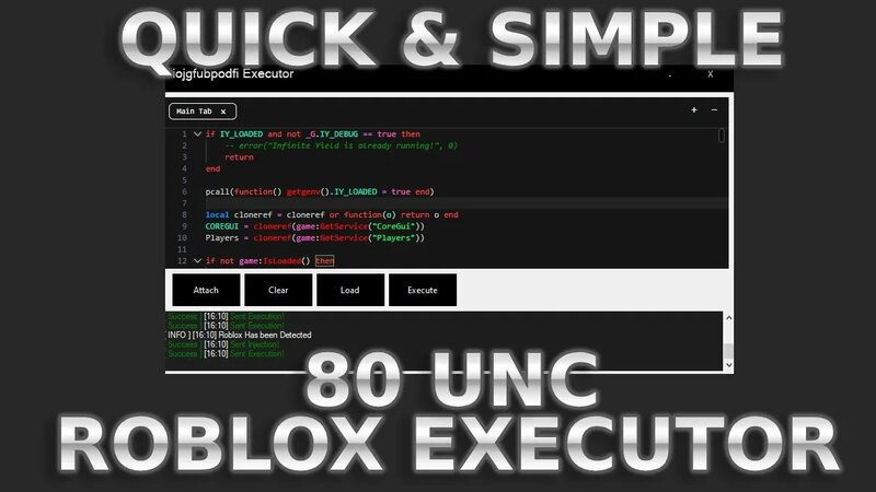 How To Make A Simple Roblox Executor | 80 UNC | Working *2025 - Yandex ...