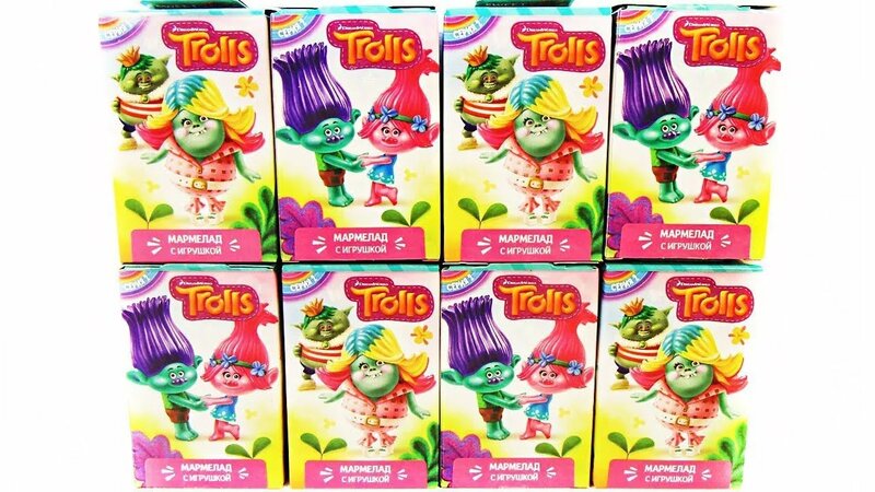 Тролли 2018 СВИТ БОКС! Сюрпризы, игрушки, новая серия, мультик Trolls ...