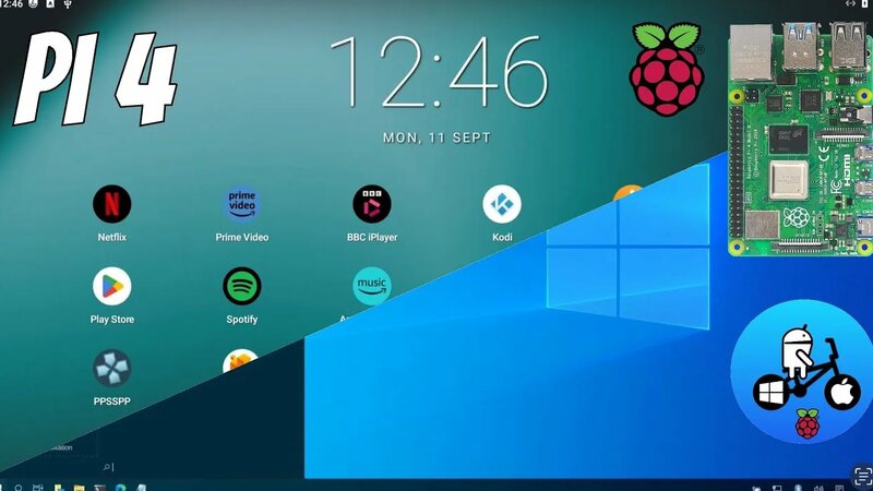 USB Multi boot Raspberry Pi 4. Android 13, Kali Linux and Diet Pi.