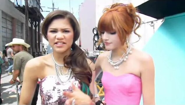 Bella Thorne & Zendaya | Shake It Up: Watch Me Music Video BTS | Disney ...