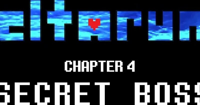 Deltarune Chapter 4 Secret Boss - Смотреть онлайн в поиске Яндекса по Видео