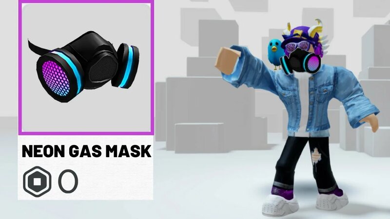 GET THIS FREE NEON GAS MASK NOW |How to get free Roblox items | Roblox ...