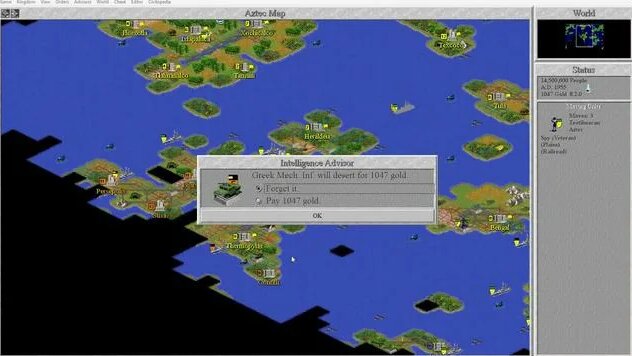 Let's Play Sid Meier's Civilization II - Emperor Aztecs [ Civ 2 : Part ...
