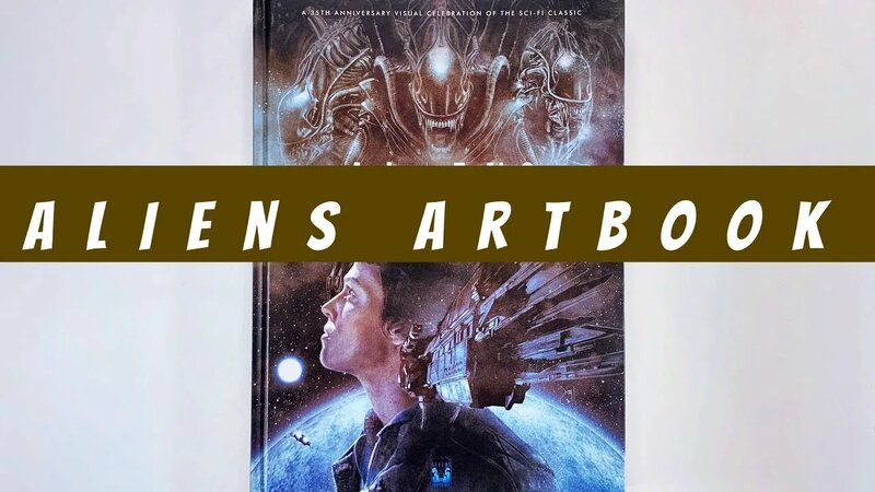 Aliens Artbook (flip through) Artbook