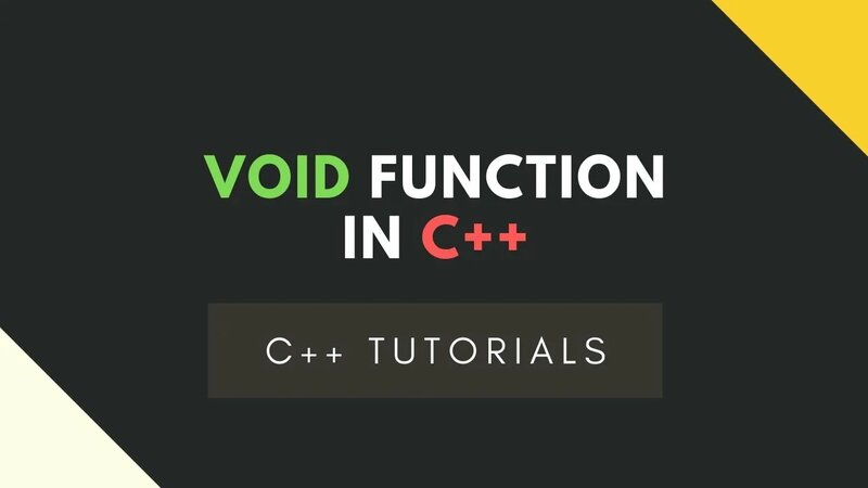 C++ Tutorials- Void Function - Yandex Video aramada çevrimiçi izle