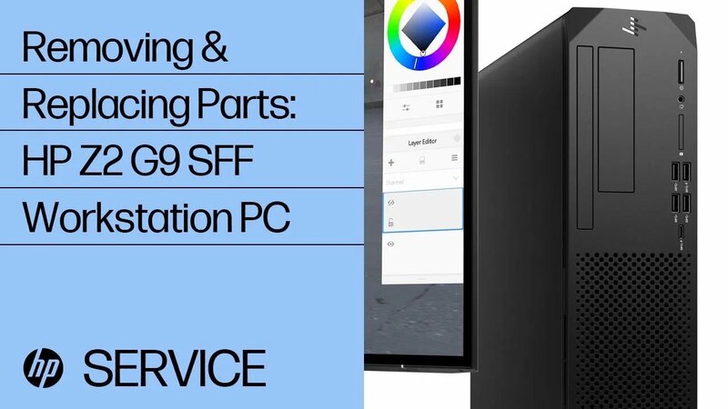 Removing & replacing parts for HP Z2 G9 SFF Workstation | HP Computer ...