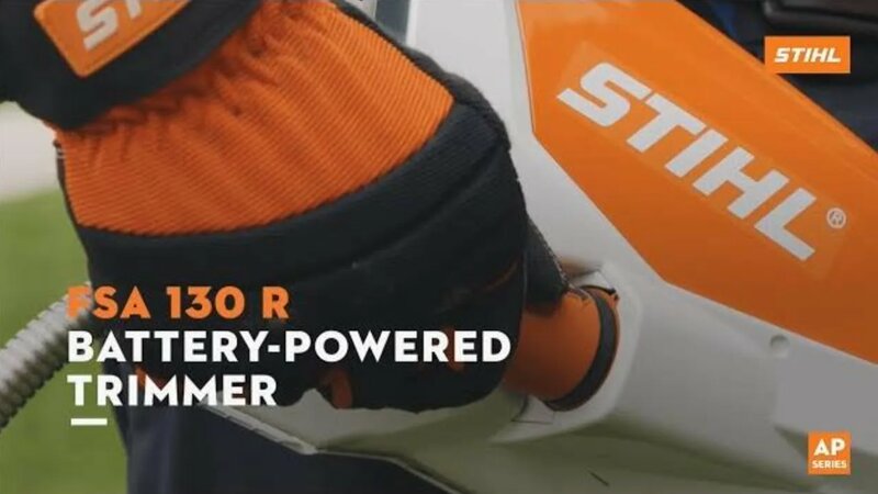 Stihl FSA 130 R Battery-Powered Trimmer | Features and Benefits ...