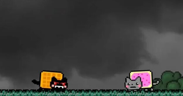 NYAN Battle ! (Nyan cat vs Tac Nayn) - Смотреть онлайн в поиске Яндекса ...