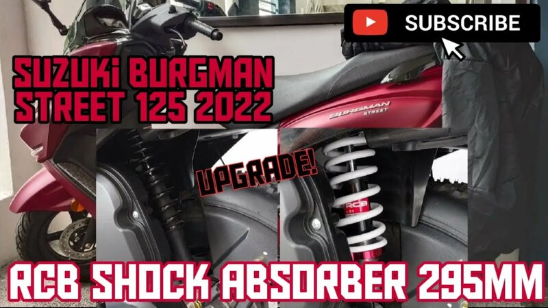 Suzuki Burgman Shock Absorber Upgrade RCB 295mm | mhietze - Yandex ...