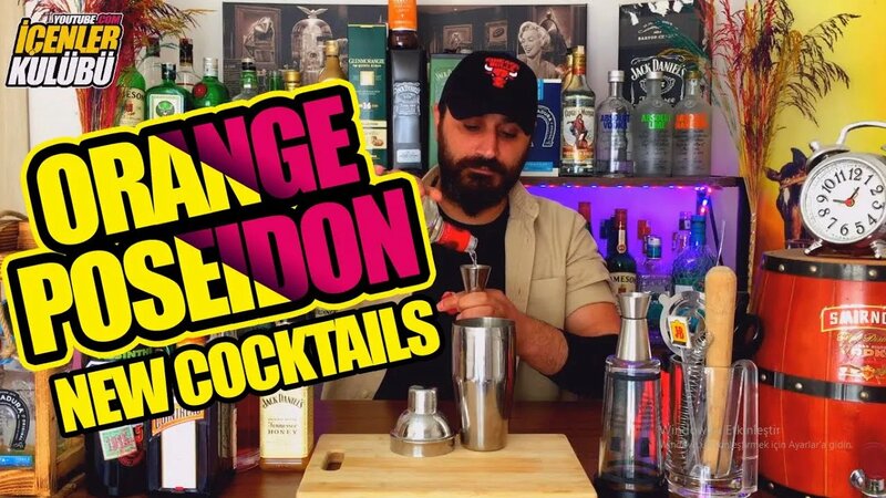 Orange Poseidon New Cocktail | Smirnoff Vodka, Cointreau Likör | Bayıla ...
