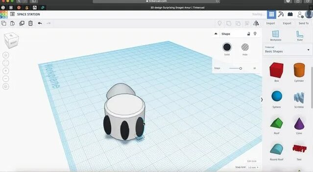 Tinkercad_Space Station Part 1 Tutorial - Смотреть онлайн в поиске ...