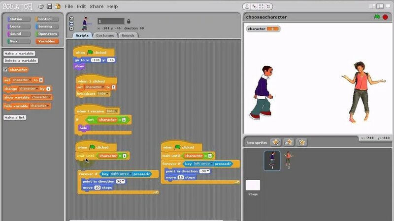 Scratch - Character Selection - Yandex Video aramada çevrimiçi izle