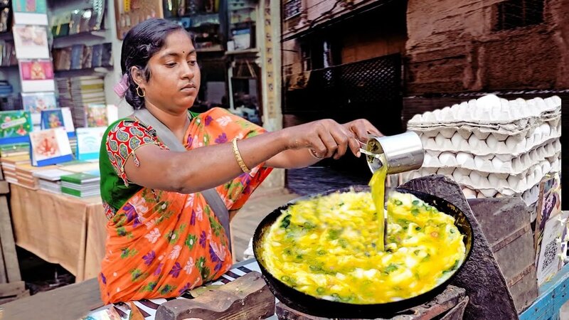 Потрясающе! Самая популярная коллекция индийской уличной еды! / Amazing ...