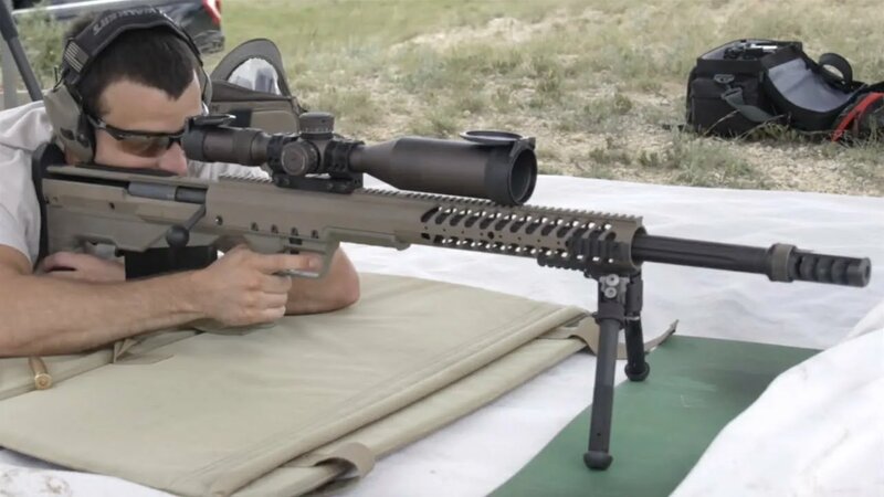 Desert Tech HTI .50 BMG Shooting Over 1 Mile - Смотреть онлайн в поиске ...