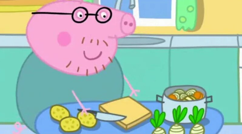 Peppa Pig.07 - Mummy Pig at Work/ Мультфильм на английском языке ...