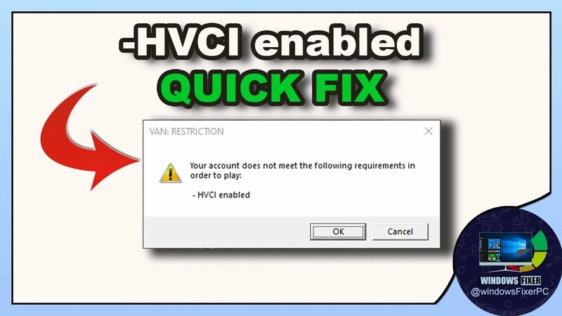 hvciFixing the 'Van: Restriction' Error: How to Enable HVCI for Gaming ...