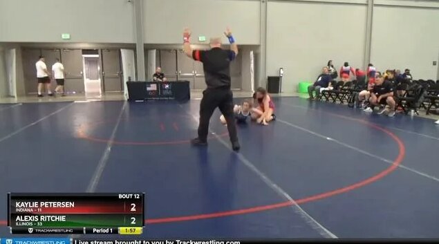 152 Lbs Round 3 (8 Team) - Kaylie Petersen, Indiana Vs Alexis Ritchie ...