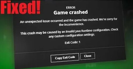 How to fix minecraft crashing with Exit Code 1 - Смотреть онлайн в ...