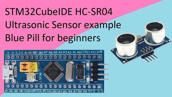 42. STM32CubeIDE Ultrasonic Distance Sensor. HC-SR04 with Stm32f103c8t6 - EroFound