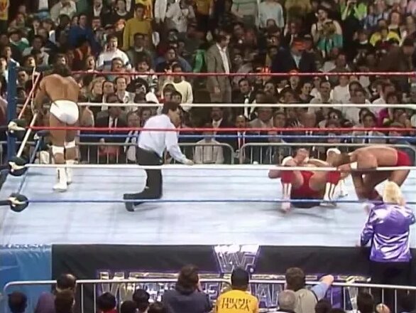 WWF WrestleMania V: The Mega Powers Explode 04/02/1989 — Видео от Ryan ...