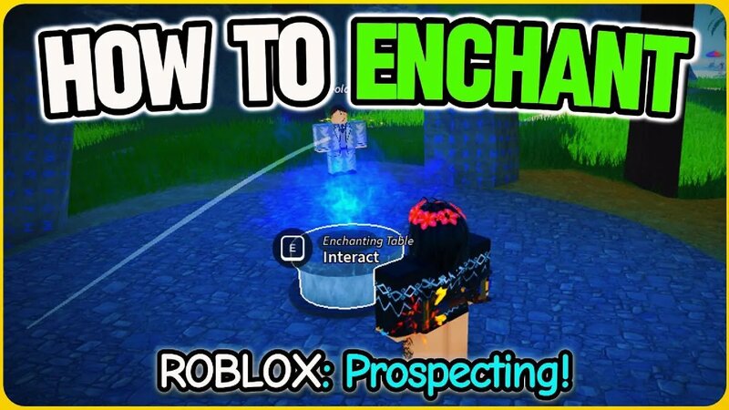 How to Enchant Your Pan in Prospecting Roblox (Get OP Enchants Fast ...