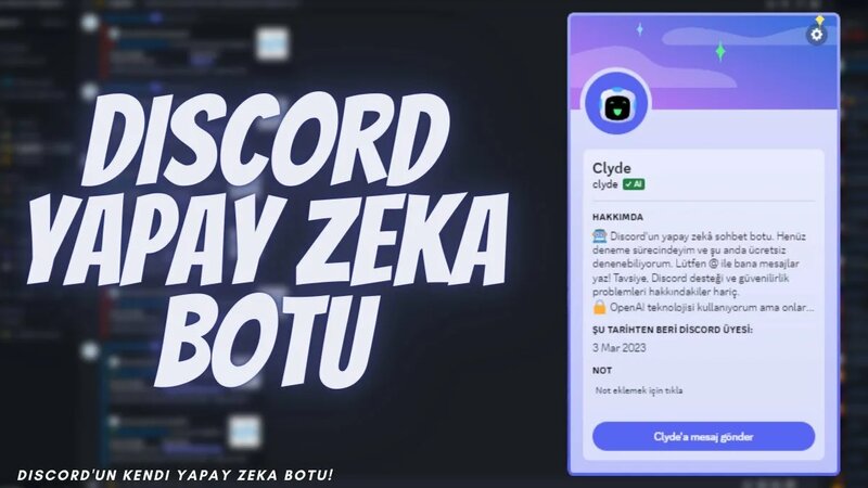 Discord Clyde Bot Sunucuya Nasıl Eklenir? - Discord'un Yeni Yapay Zeka ...