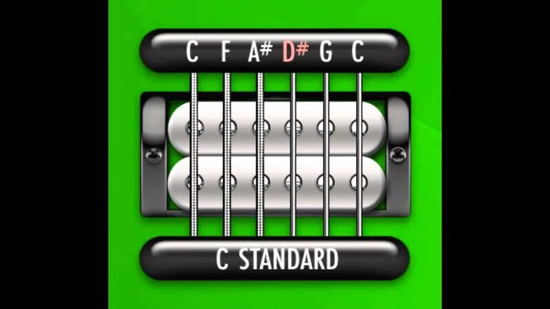 Perfect Guitar Tuner (C Standard = C F A# D# G C) - Смотреть онлайн в ...