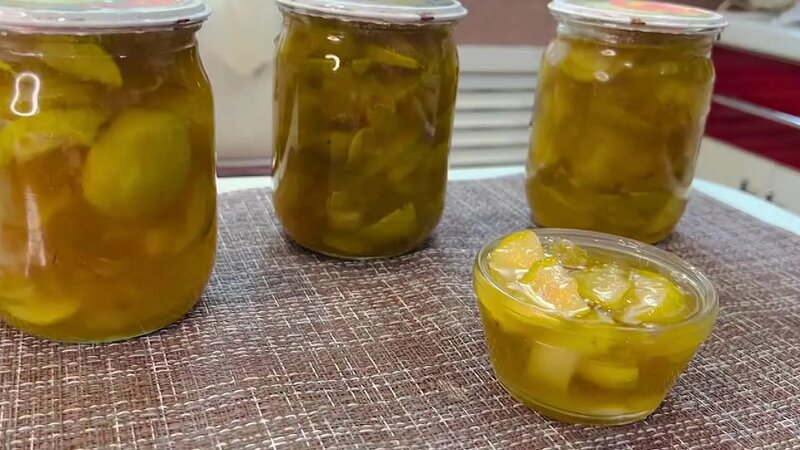 Душистое варенье из груш и яблок на зиму_Fragrant jam made of pears and ...